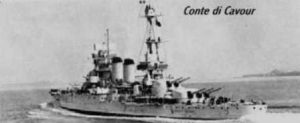 Battleships Conte di Cavour Class – Regia Marina Italiana